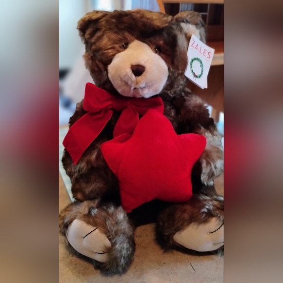 Gund | Toys | Vintage Zales Holiday Gund Bear For Make A Wish ...